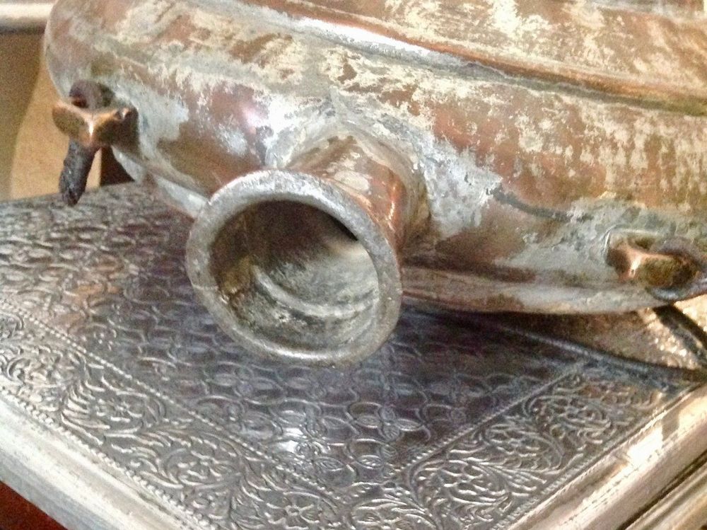 E., Wasser- Munition- Flasche osmanisch antik Militär Kupfer (Gebraucht) in Klosters für CHF 10 ...