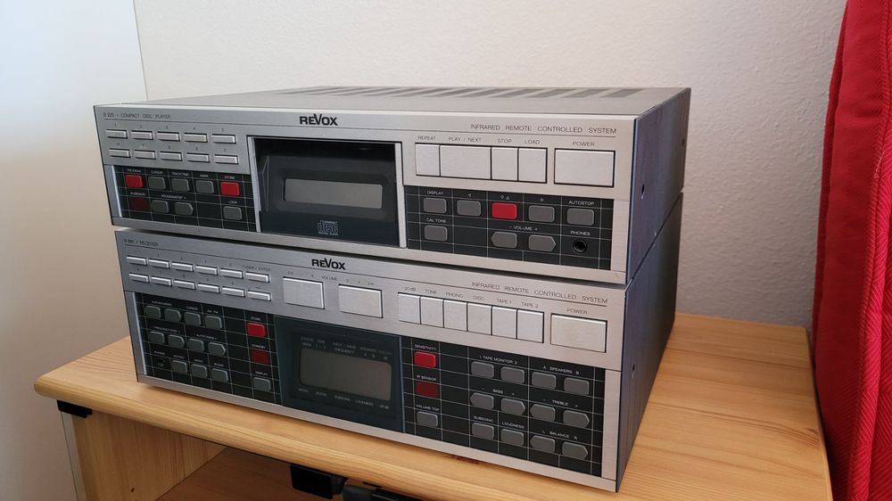 Revox Receiver B285, CD Player B225, Fernsteuerung (Gebraucht) in Zug ...