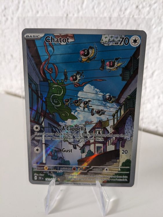 Pokemon Temporal Forces - Chatot 181/162 ( EN ) ab 1Fr! (Neu und ...