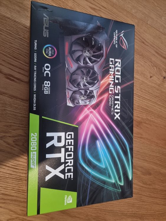 ASUS GeForce RTX 2080S ROG Strix O8G Gaming | Kaufen auf Ricardo
