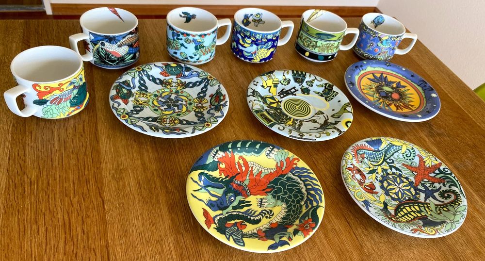 Bopla 6 Tassen und 5 Unterteller Set Langenthal neuwertig | Kaufen auf Ricardo