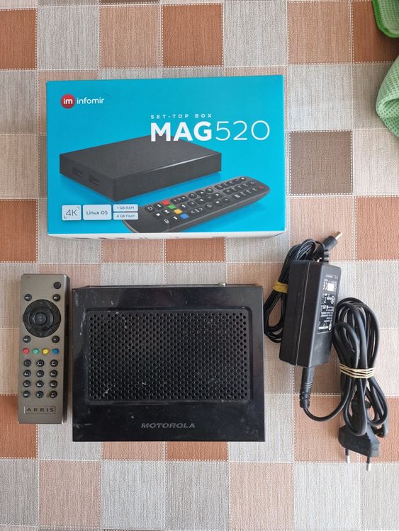 IPTV Set - infomir MAG 520 + Motorola vip 1003 (Gebraucht) in Muri b ...