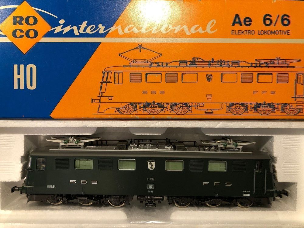 Roco 4195 H0 SBB E-Lok Ae 6/6Basel-Stadt (Neu und originalverpackt) in Burgdorf für CHF 119.95 ...