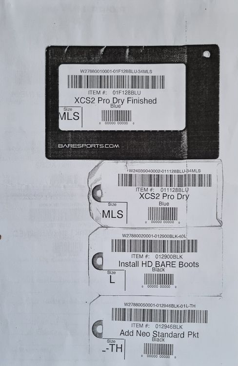 Bare XCS2 Pro Dry Men Trockentauchanzug (Gebraucht) in Uetikon am See ...