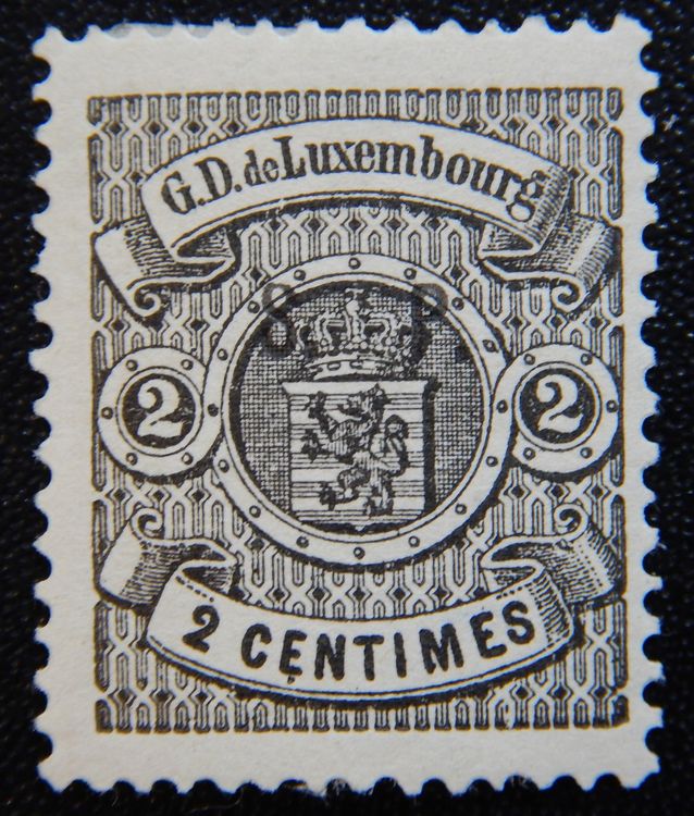 Luxemburg Dienst Kat. 28 II * 1884 sign. Kat. 100 Euro (Gebraucht) in ...