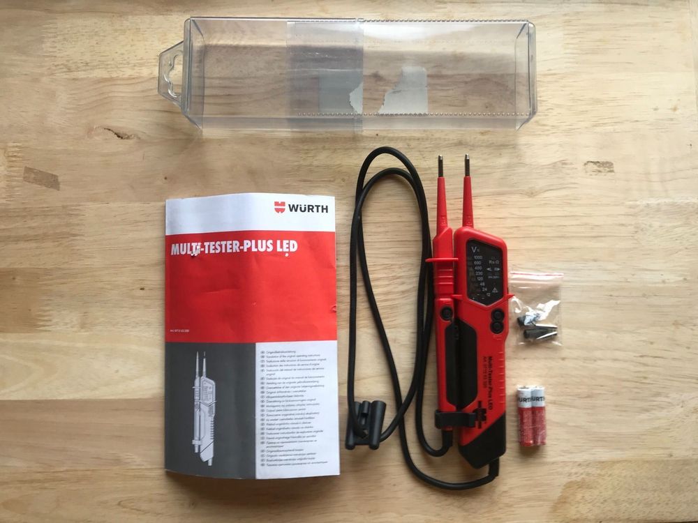 Würth Multi Tester Plus LED NEU AB 1.- (Neu (gemäss Beschreibung)) in ...