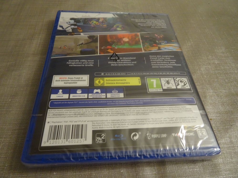 Disney Epic Mickey: Rebrushed - PS4 - Neu & OVP! (Neu und ...