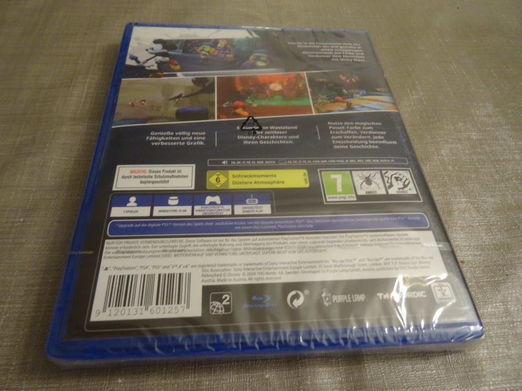 Disney Epic Mickey: Rebrushed - PS4 - Neu & OVP! (Neu und ...