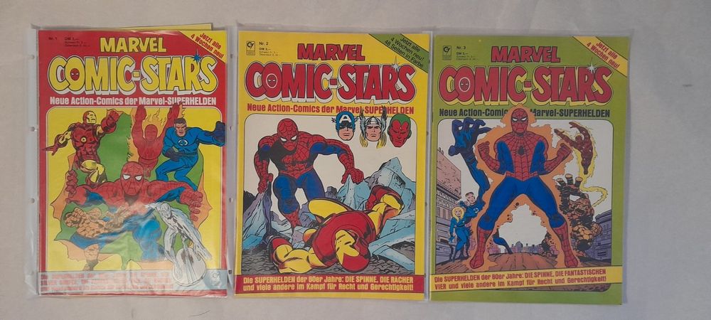 Marvel Comic Stars 1981. Nr.1-17 (Gebraucht) in Affoltern am Albis für ...