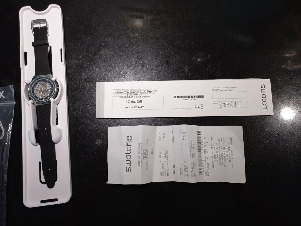 Montre Swatch squelette (Gebraucht) in Satigny für CHF 30 – mit ...