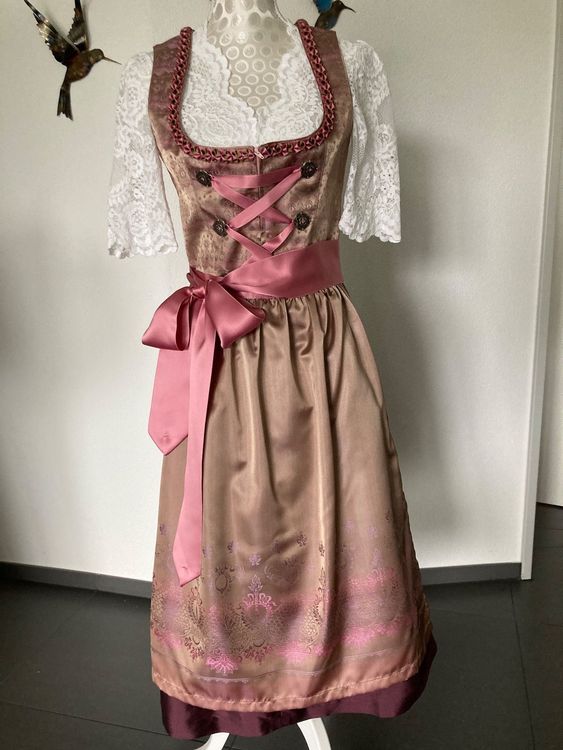 GERMAN PRINCESS hochwertiges Dirndl Gr. (36-) 38 (Neu (gemäss ...