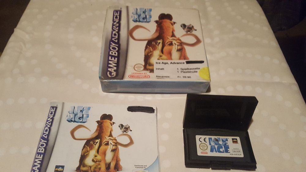 ICE AGE für GAMEBOY ADVANCE Inkl. OVP! (Gebraucht) in Remetschwil für ...