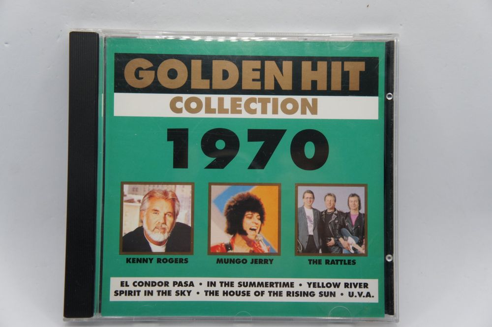 CD 1970 Golden Hit Collection Rattles Animals Kenny Rogers (Gebraucht ...