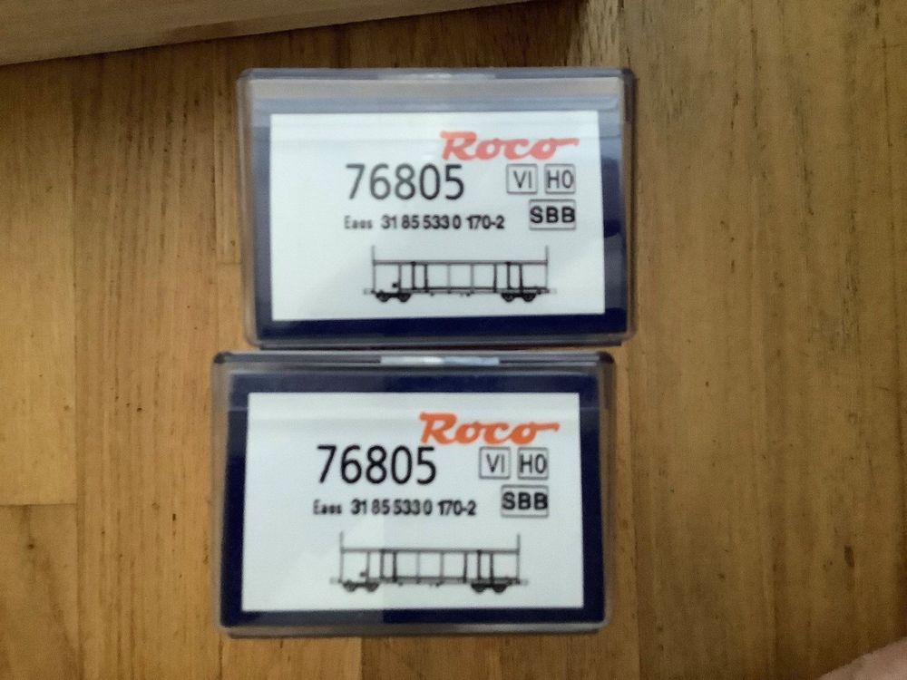Roco 76805 H0 Offener Güterwagen SBB (Neu und originalverpackt) in Baar ...