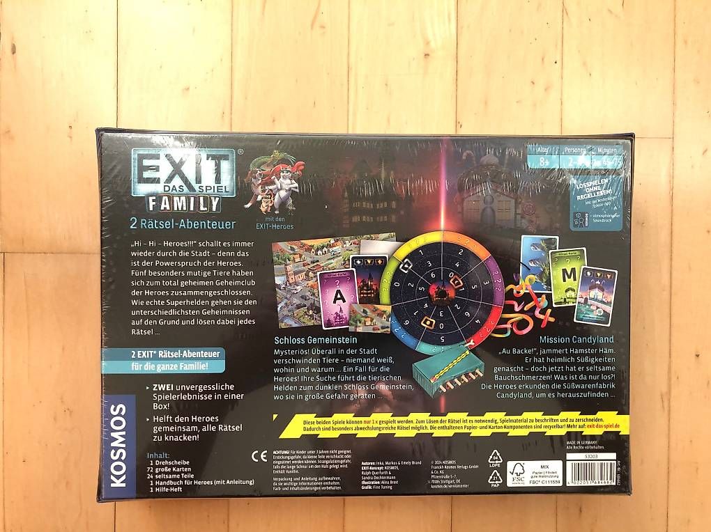 EXIT - DAS SPIEL 3in1 originalverpackt!! Ideales Geschenk! (Neu und ...
