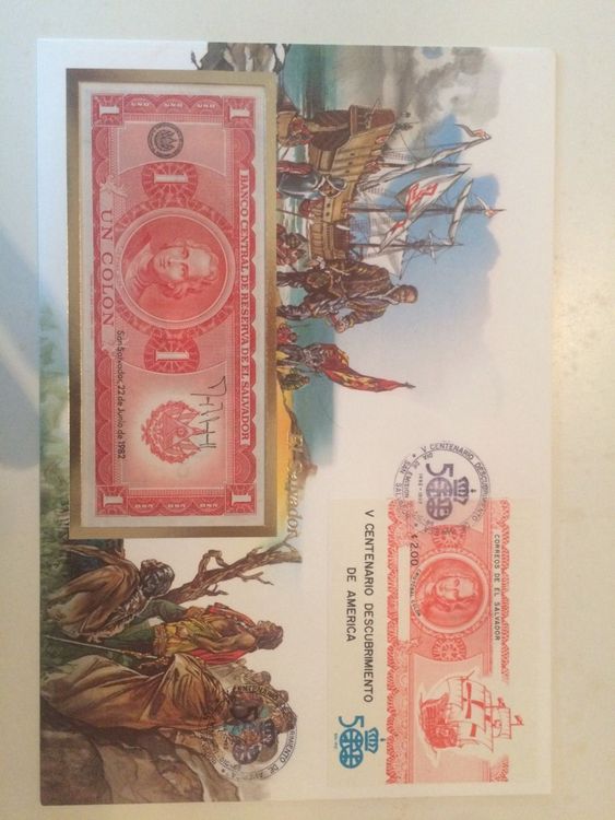 Banknotenbrief El Salvador (Neu und originalverpackt) in Muralto für CHF 4.95 – mit Lieferung ...