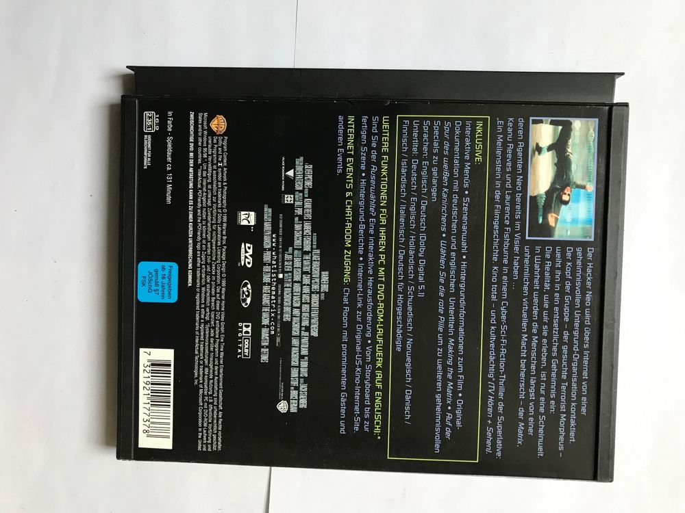 dvd, „matrix“ mit keanu reeves (Gebraucht) in liestal für CHF 2.5 – mit Lieferung auf Ricardo kaufen