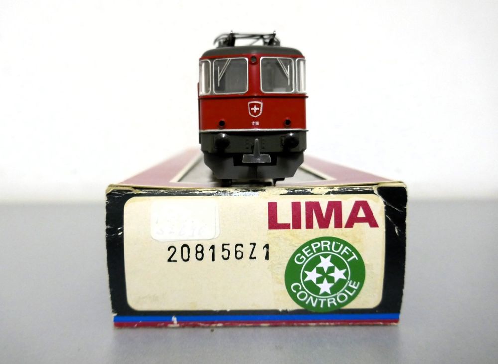 Lima 208156 SBB Re 4/4 II 11116 rot Mabuchi Motor Digital (Gebraucht) in Oberhasli für CHF 105 ...