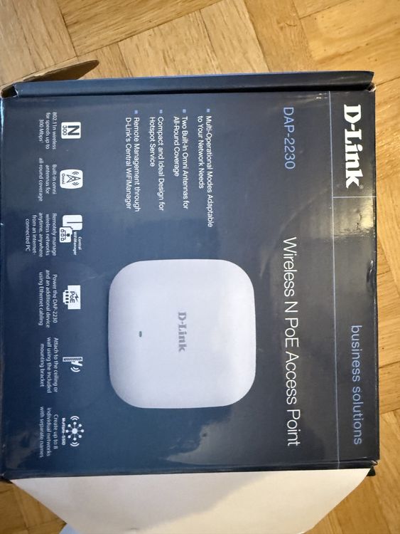 D-Link Wireless N PoE Access Point DAP-2230 (Neu und originalverpackt ...