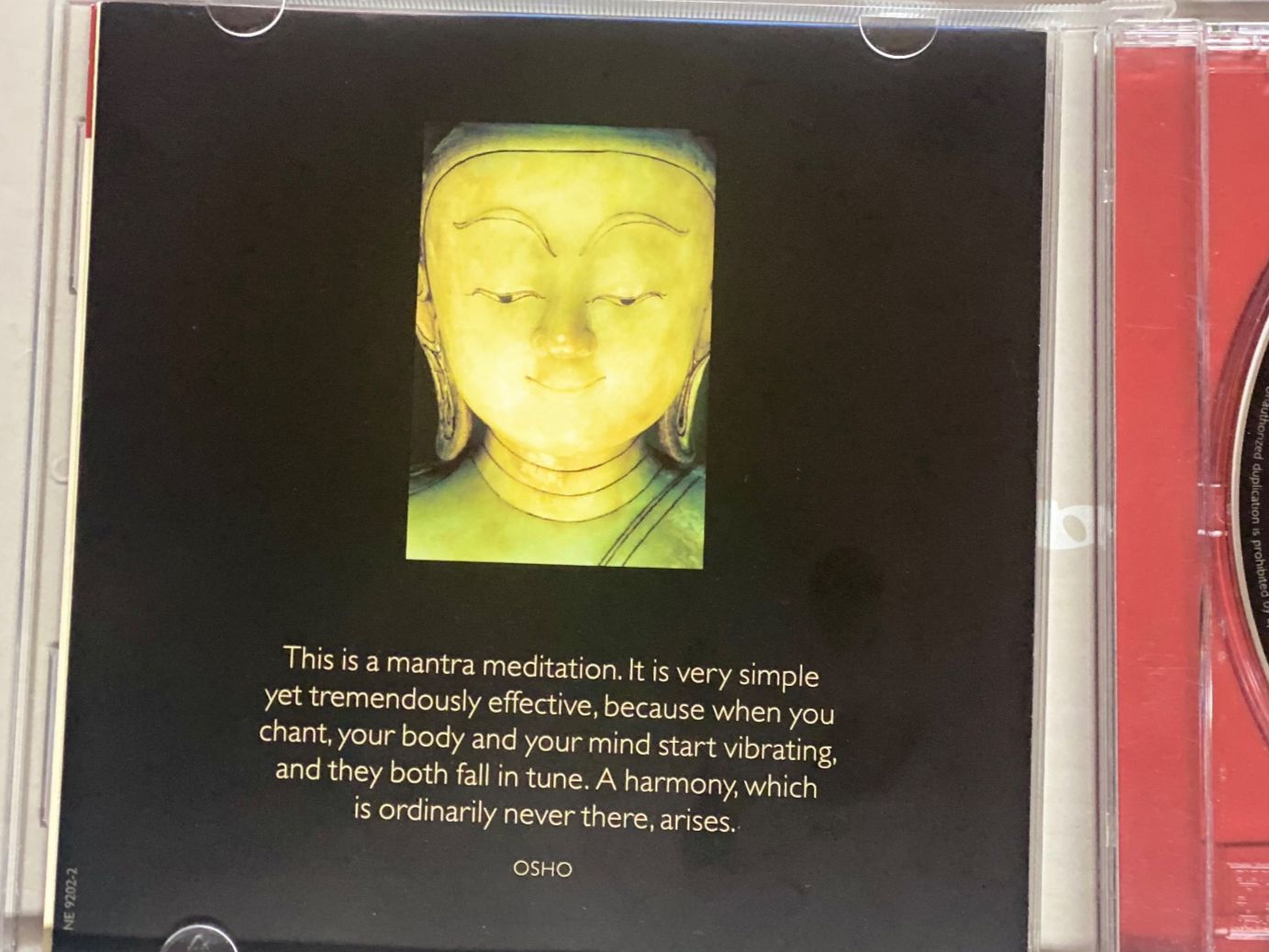 Osho - Nadabrahma Meditation CD - New Age Yoga Activation (Gebraucht ...