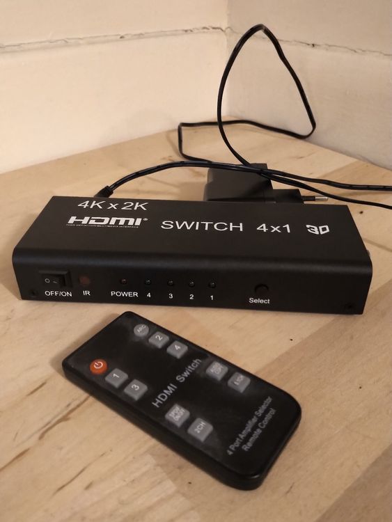 HDMI-Switch 4x1 | Kaufen auf Ricardo