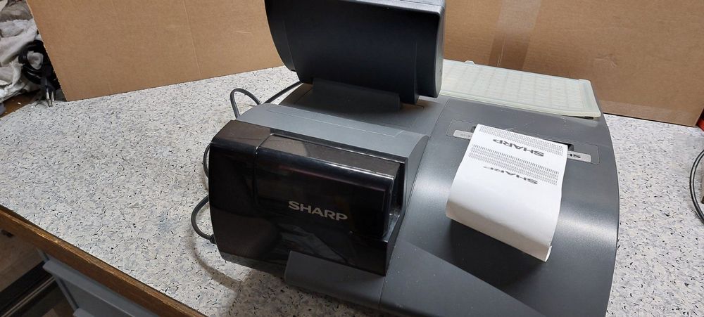 Kasse Restaurant Sharp UP-810F POS Terminal Registrierkasse (Gebraucht ...