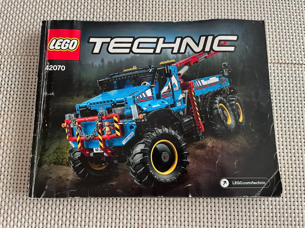 Lego Technik 42070 Anleitung Truck Instruktion Buch (Gebraucht) in ...