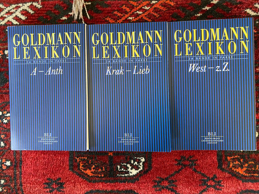 Goldmann Lexikon - 24 Bände in Farbe von BLI | Kaufen auf Ricardo