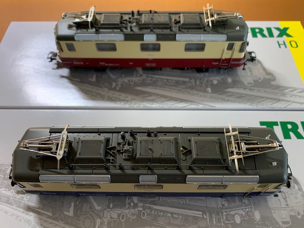 Trix H0 25100 Set Re 421 393-0 & 387-2 DC Digital-Sound (Neu und ...