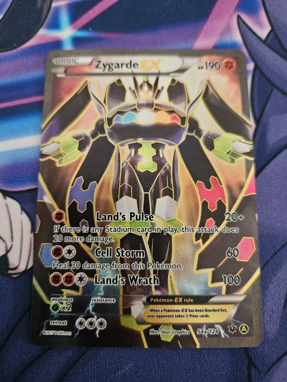 Pokemon - Zygarde EX - 54a/124 - EN (Gebraucht) in Jonen für CHF 8 ...