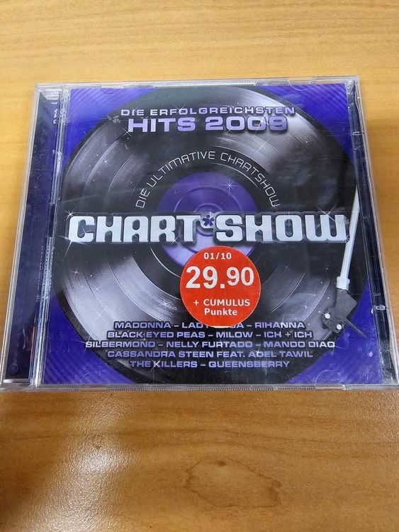 2 CDs - Various - Chart Show, die erfolgreichsten Hits 2009 (Gebraucht ...