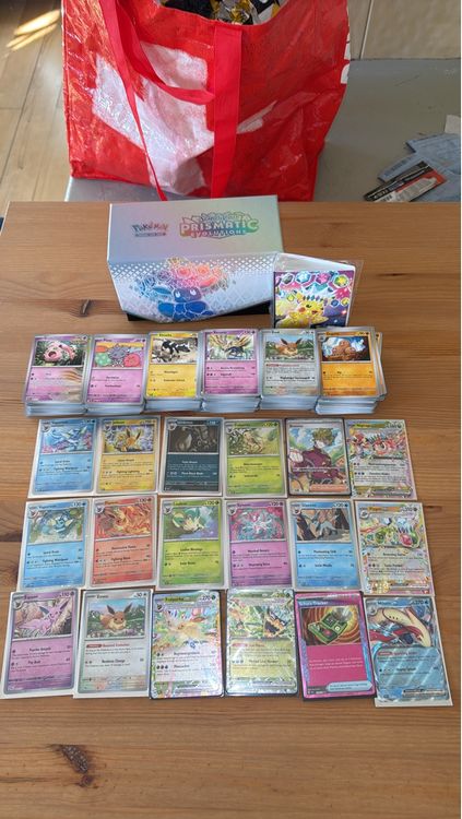 Pokémon Karten Sammlung Prismatic Evolution and Surging Spar (Neu ...