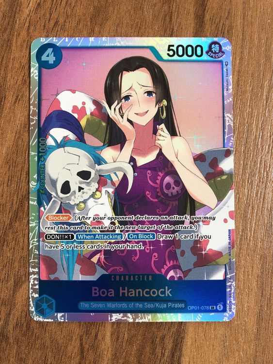 One Piece TCG Boa Hancock ENG | Kaufen auf Ricardo