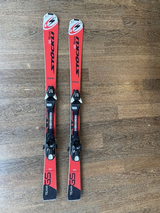 Stöckli GS Team Ski, 130cm, Top Zustand für junge Pistencrac (Gebraucht ...