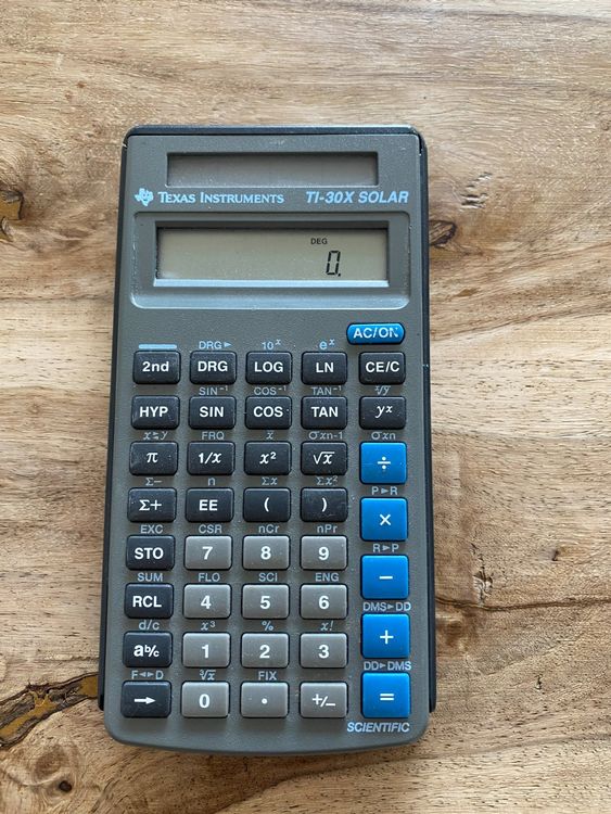Taschenrechner Texas Instruments TI-30X Solar | Kaufen auf Ricardo