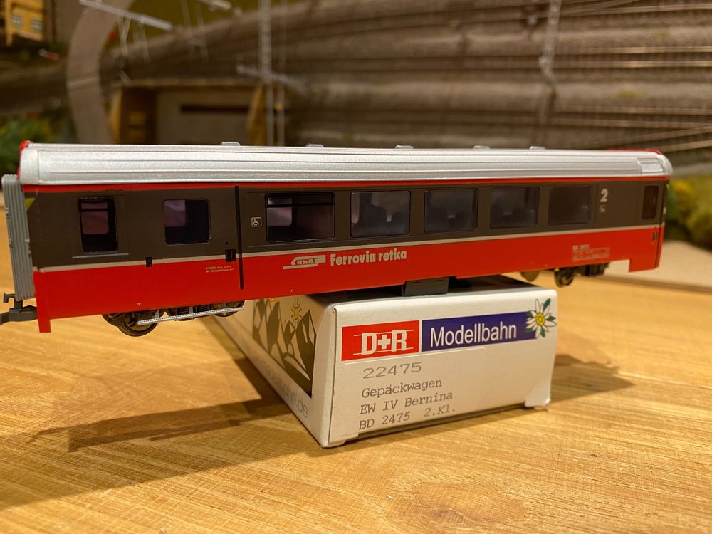 RhB D+R Gepäckwagen EW IV Bernina BD 2475 2. Kl (Gebraucht) in Goldau für CHF 65 – mit Lieferung ...