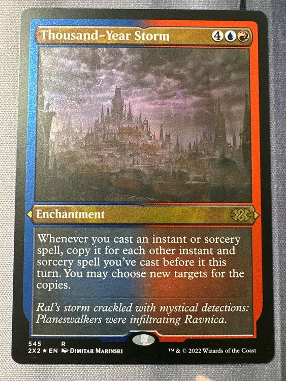 Thousand-Year Storm ETCHED FOIL Double Masters Boosterfrisch (Neu ...
