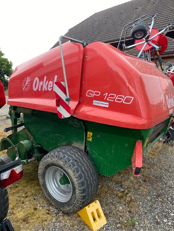 Rundballenpresse Orkel GP1260 (Gebraucht) in Buchs LU für CHF 7320 ...