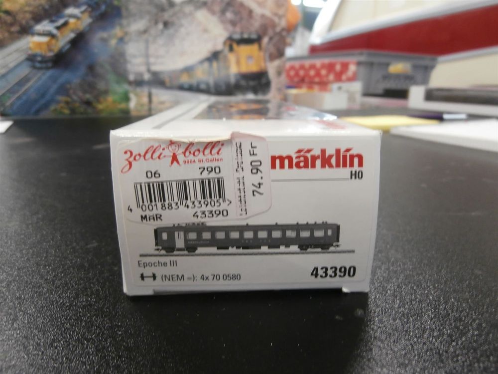Märklin 43390 Speisewagen SBB ab 1 Stutz (Neu (gemäss Beschreibung)) in ...