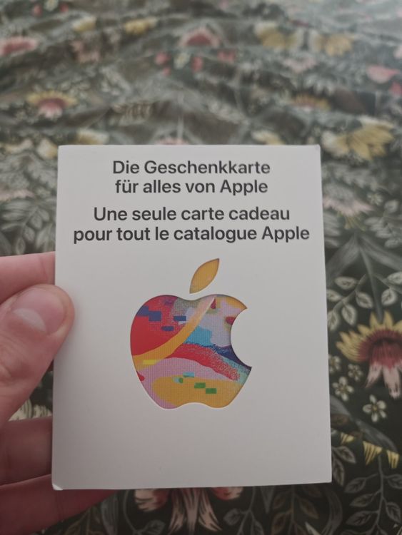 Apple Gift Card (Geshenkkarte) worth 85 CHF (Gebraucht) in Zumikon für ...