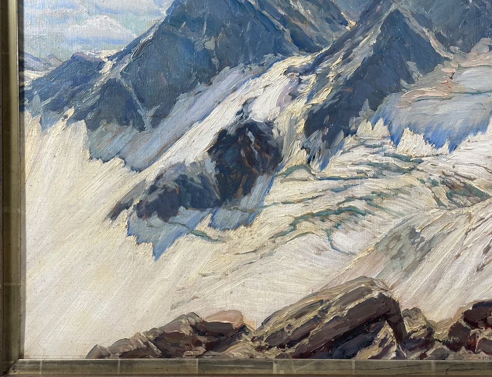 Alexander Scherban (1886-1964) grosses Gemälde (Gebraucht) in Root für ...