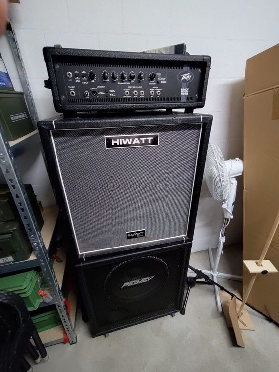 Peavey & Hiwatt Bass Amp Stack | Kaufen auf Ricardo