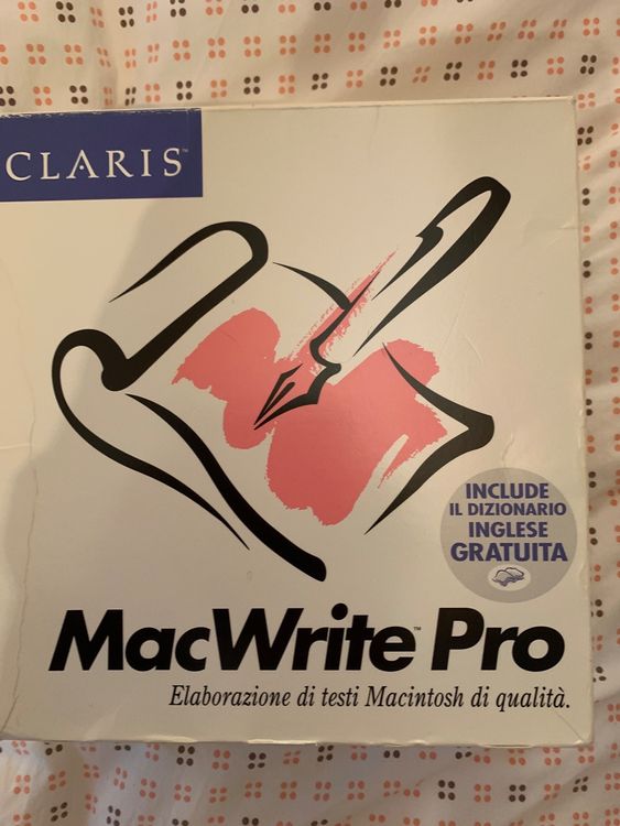 MacWrite Pro Software Elaborazione di testi 🇮🇹 (Usato) a Rovio per CHF ...