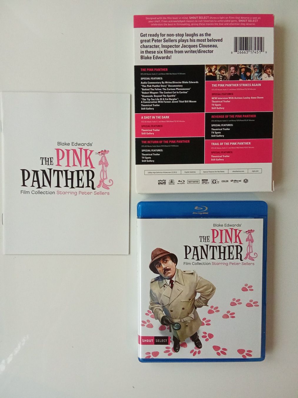 PINK PANTHER: Film Collection (6 Filme auf Blu-ray) Sellers (Gebraucht ...