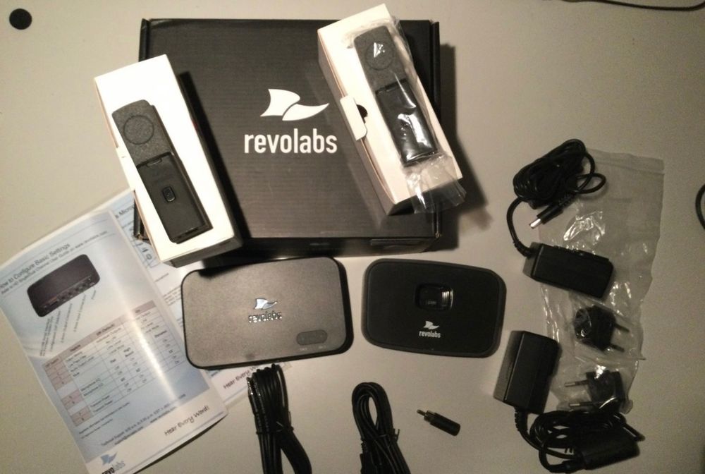 Funkmikrofonset Konferenz Revolabs 1/2 Channel (Neu (gemäss ...