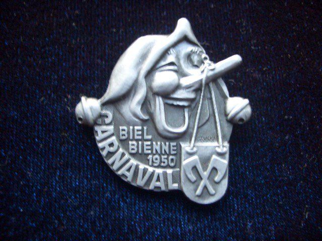 CARNAVAL BIEL 1950 Alu-Plakette | Kaufen auf Ricardo