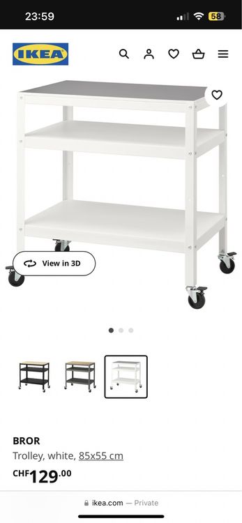 BROR Work bench shelving unit | Kaufen auf Ricardo
