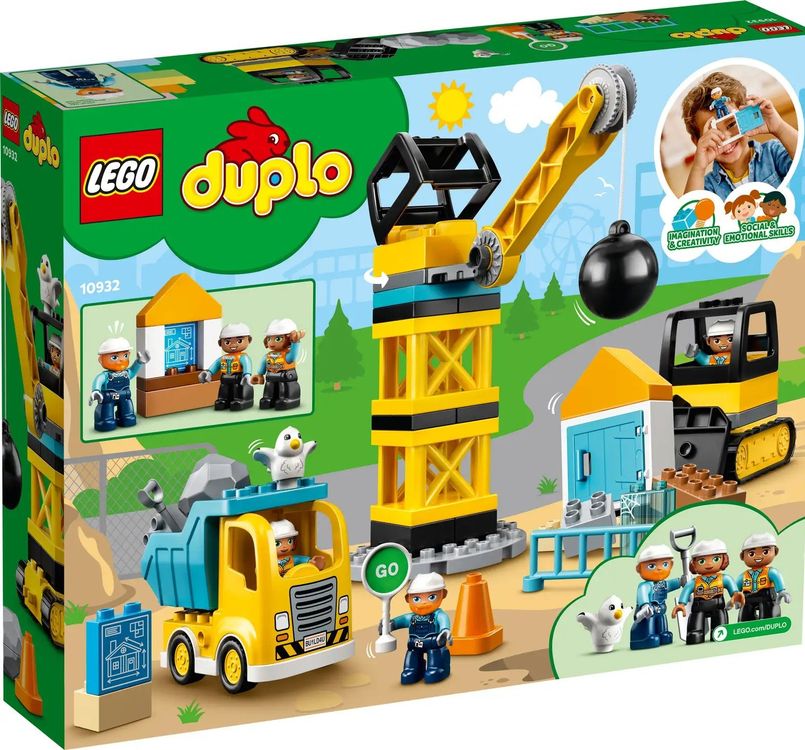 Baustelle mit Abrissbirne Lego Duplo 10932 (Neu und originalverpackt ...