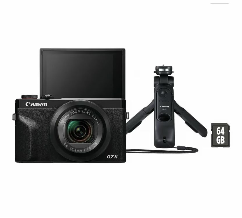 Canon PowerShot G7 X Mark III - Premium Vlogger Kit, NEU (Neu und ...