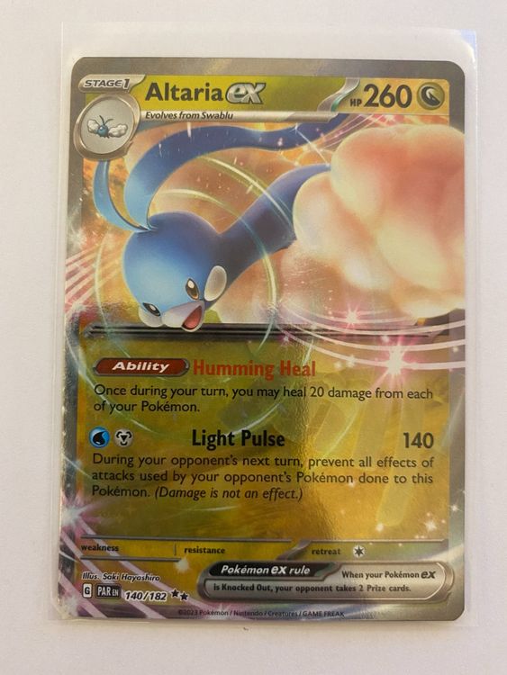 Pokemon Altaria EX 140/182 Paradox Rift EN | Kaufen auf Ricardo
